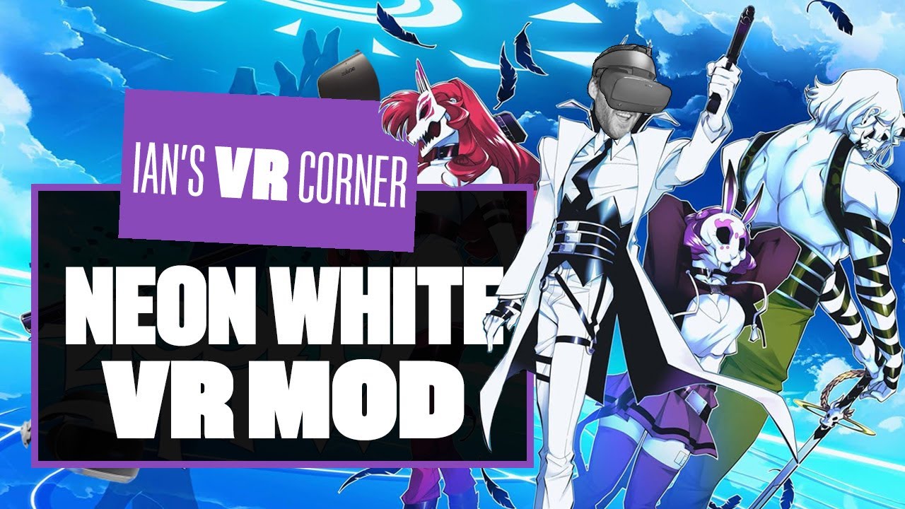 Flat2VR on Twitter: "Neon White VR Mod Our friend @IanHigton from Eurogamer jumped into ...