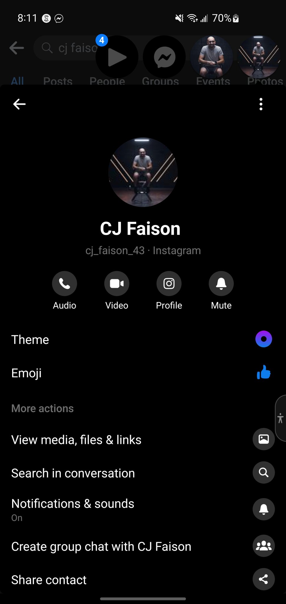 Zack Bragg on Twitter: "Another fake cj faison an account @cjfaison @moesargi @OmarGoshTV ...