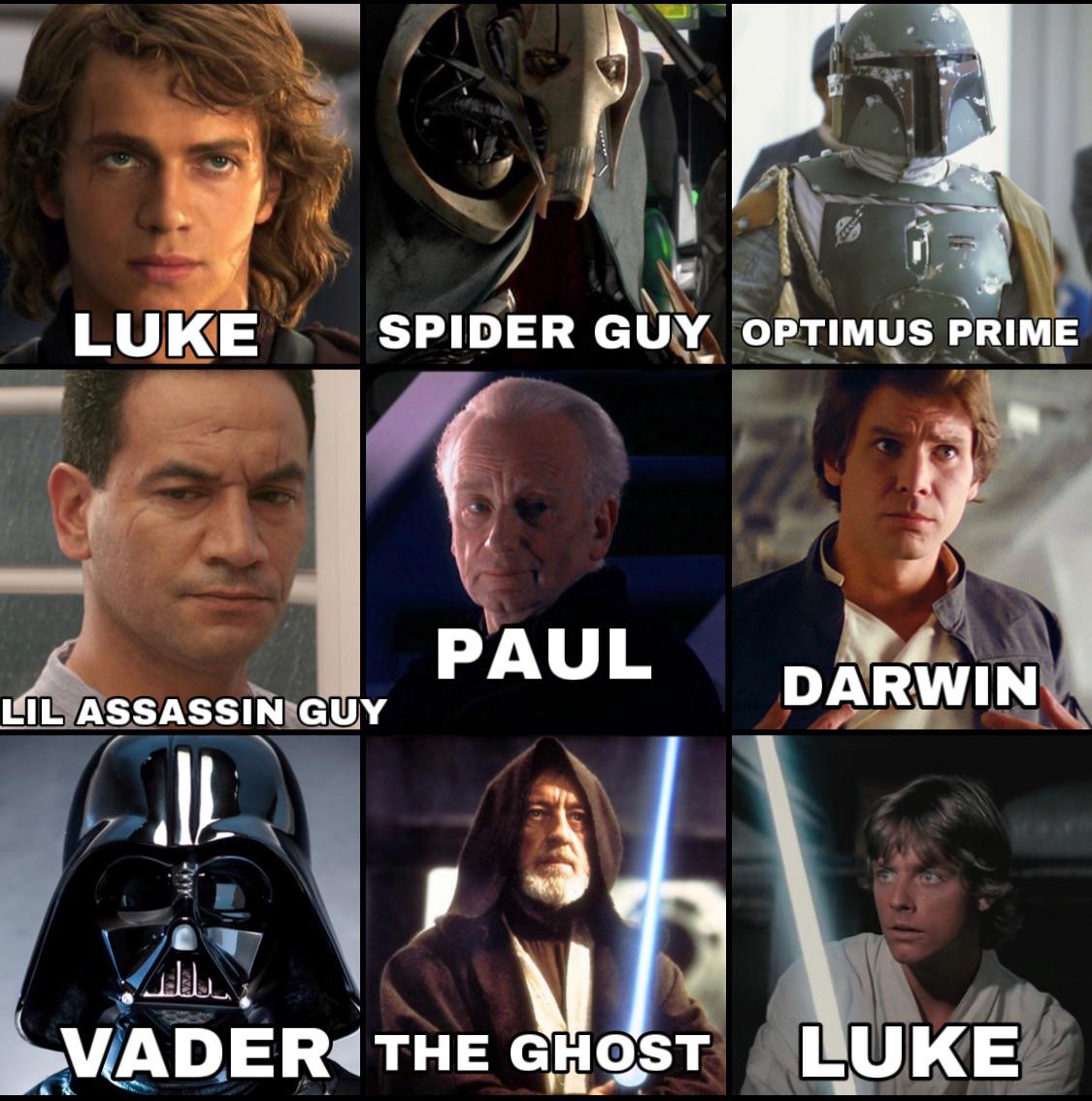 Meme Characters Names