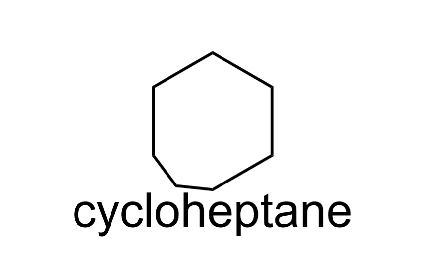 Cycloheptane Structure