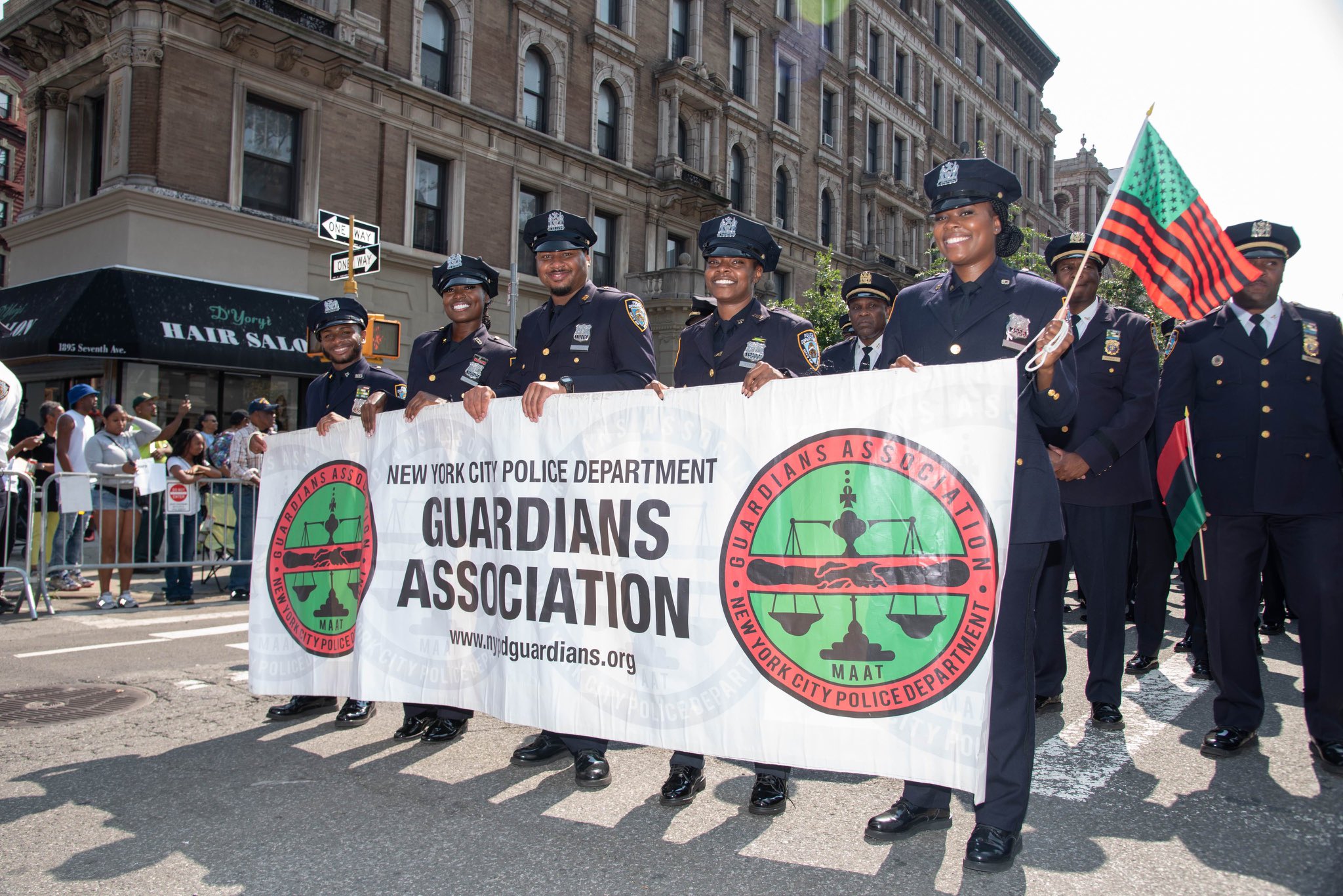 Nypd 75th Precinct On Twitter Rt Nypdpc A Proud Day On Adam Clayton