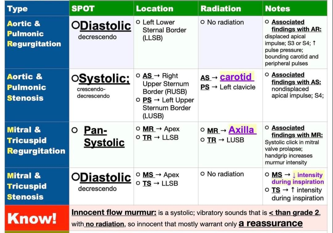 NTE®️N🅰️L Ⓜ️edℹ©️ℹne on Twitter: "🫀🩺Heart murmurs"