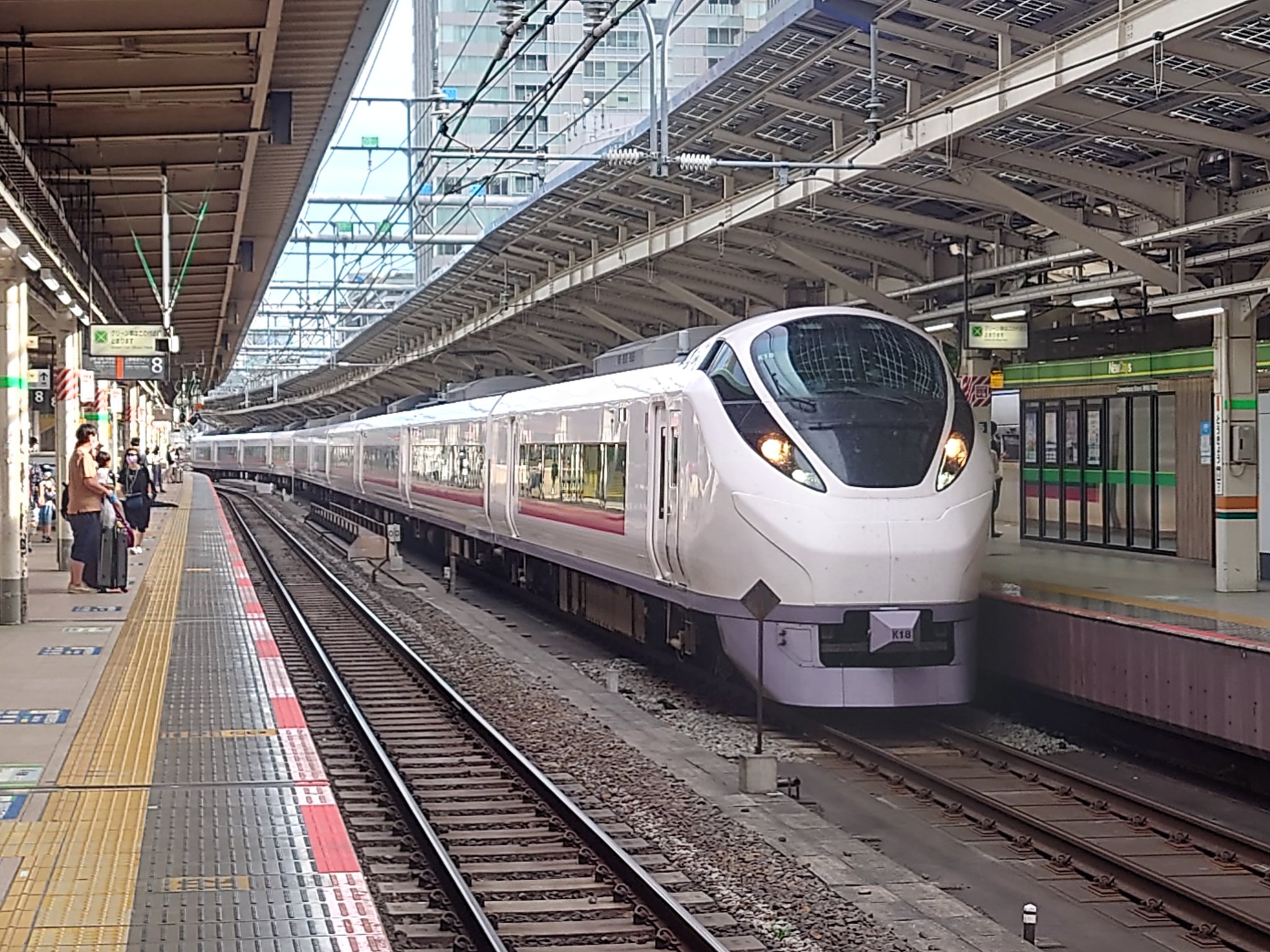 JAPAN GT-E on Twitter: "9番線の回送E657系K18編成。 「スーパーひたち5号」の送り込みでしょうか。 https://t.co/pcMSbNEFjO" / Twitter