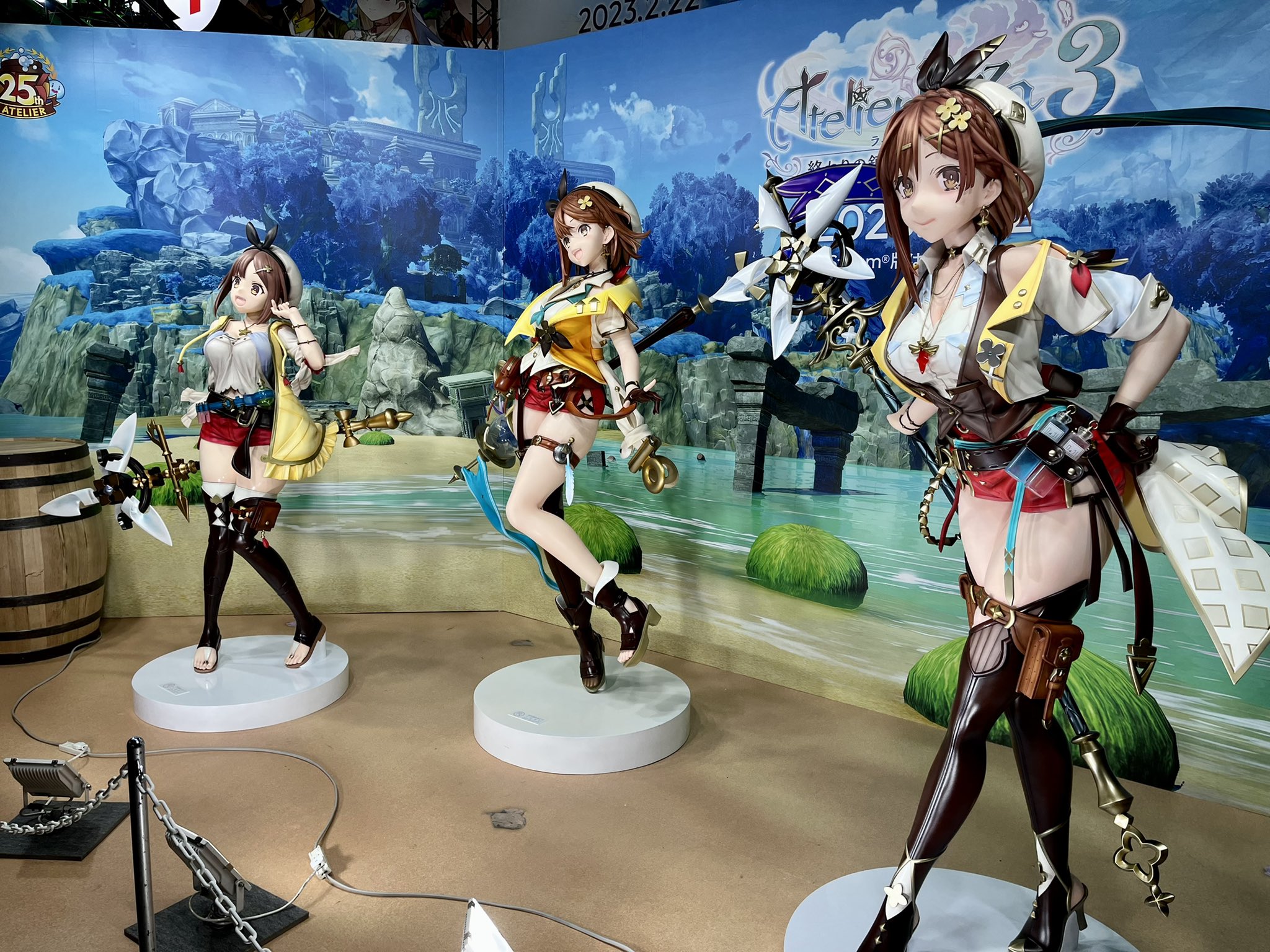 「アトリエ」シリーズ公式@ライザ3発売決定！ on Twitter: "＃TGS2022 3日目スタート！ ＃ライザ3 ブースでお待ちしています 試遊版では、早くもボオスと一緒に冒険することが ...