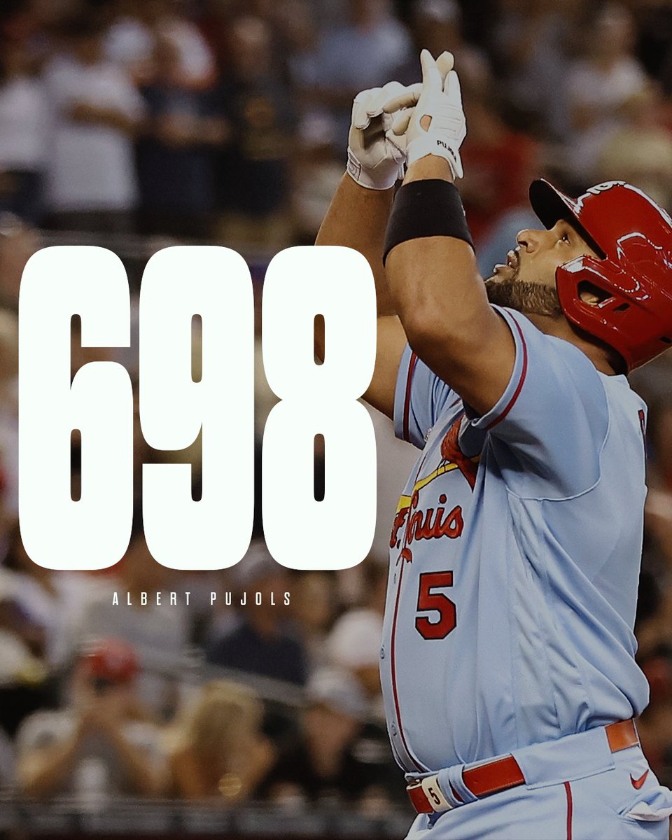 MLB on Twitter: "ALBERT. PUJOLS."