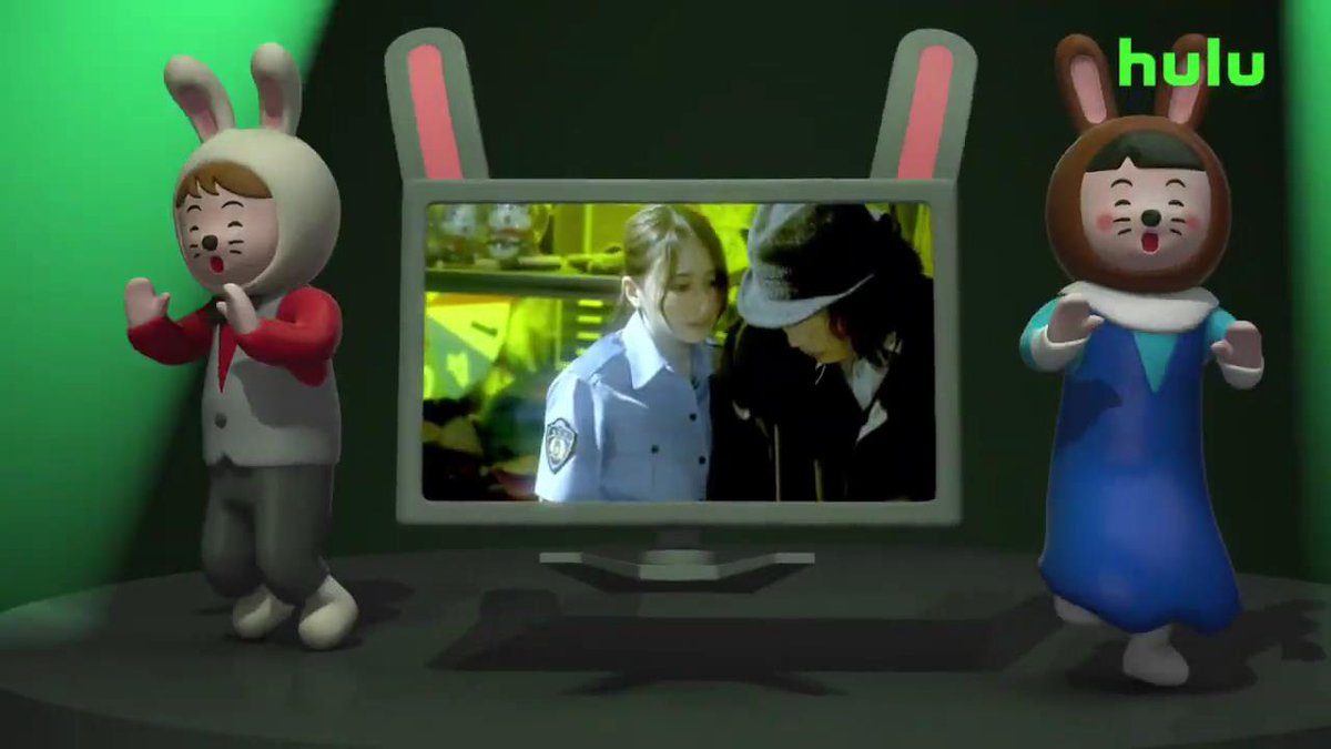 動画NOW on Twitter: "Hulu のCM Huluうさぎ 第2弾「海外ドラマ VS Huluオリジナルドラマ」篇。 https://douganow.jp/archives ...