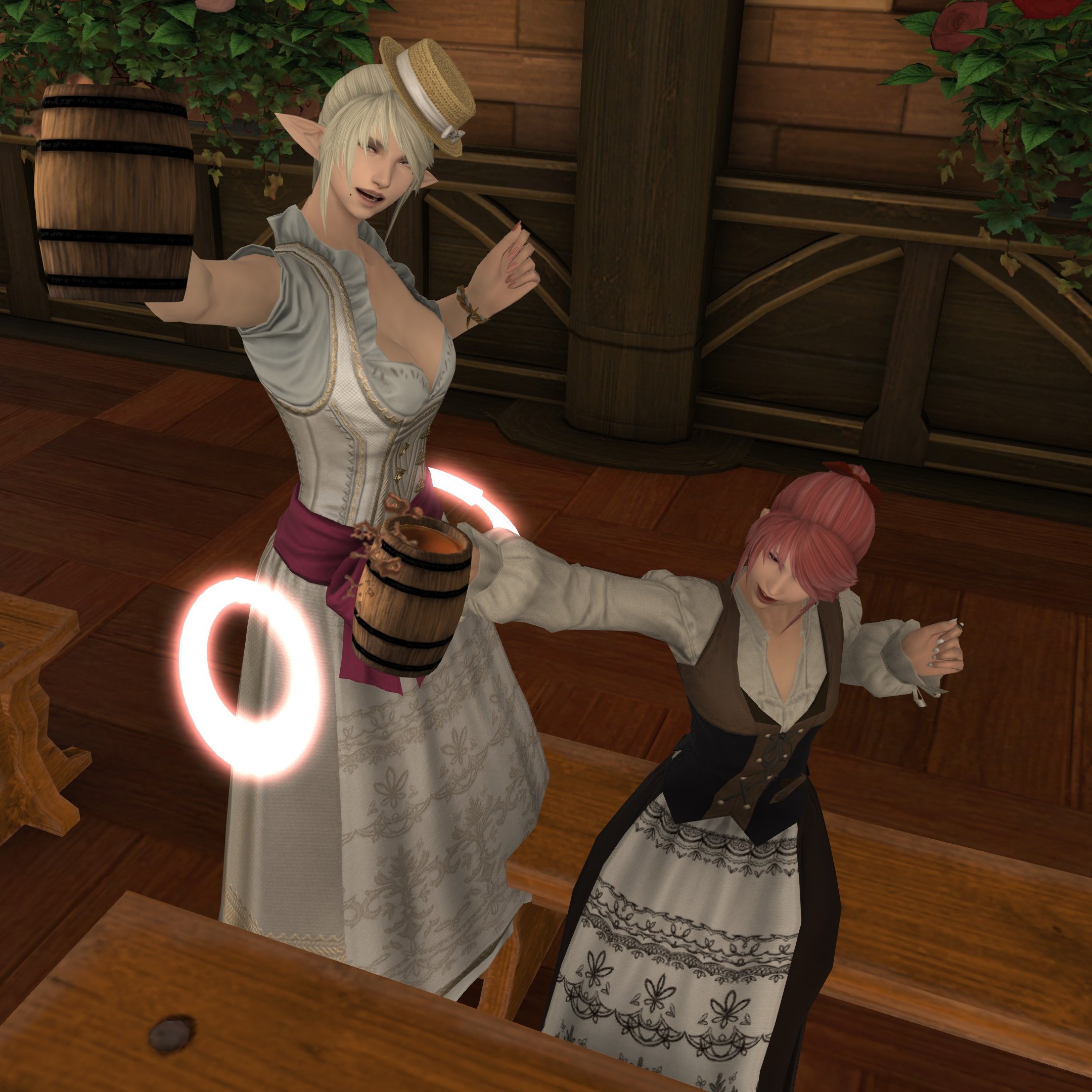 Nijiru@Fenrir/Gaia FF14 on Twitter: "リビエラダブレットの合わせがおしゃれ(・∀・)！ #リディル村オクトーバーフェスト #FF14 (C) SQUARE ...