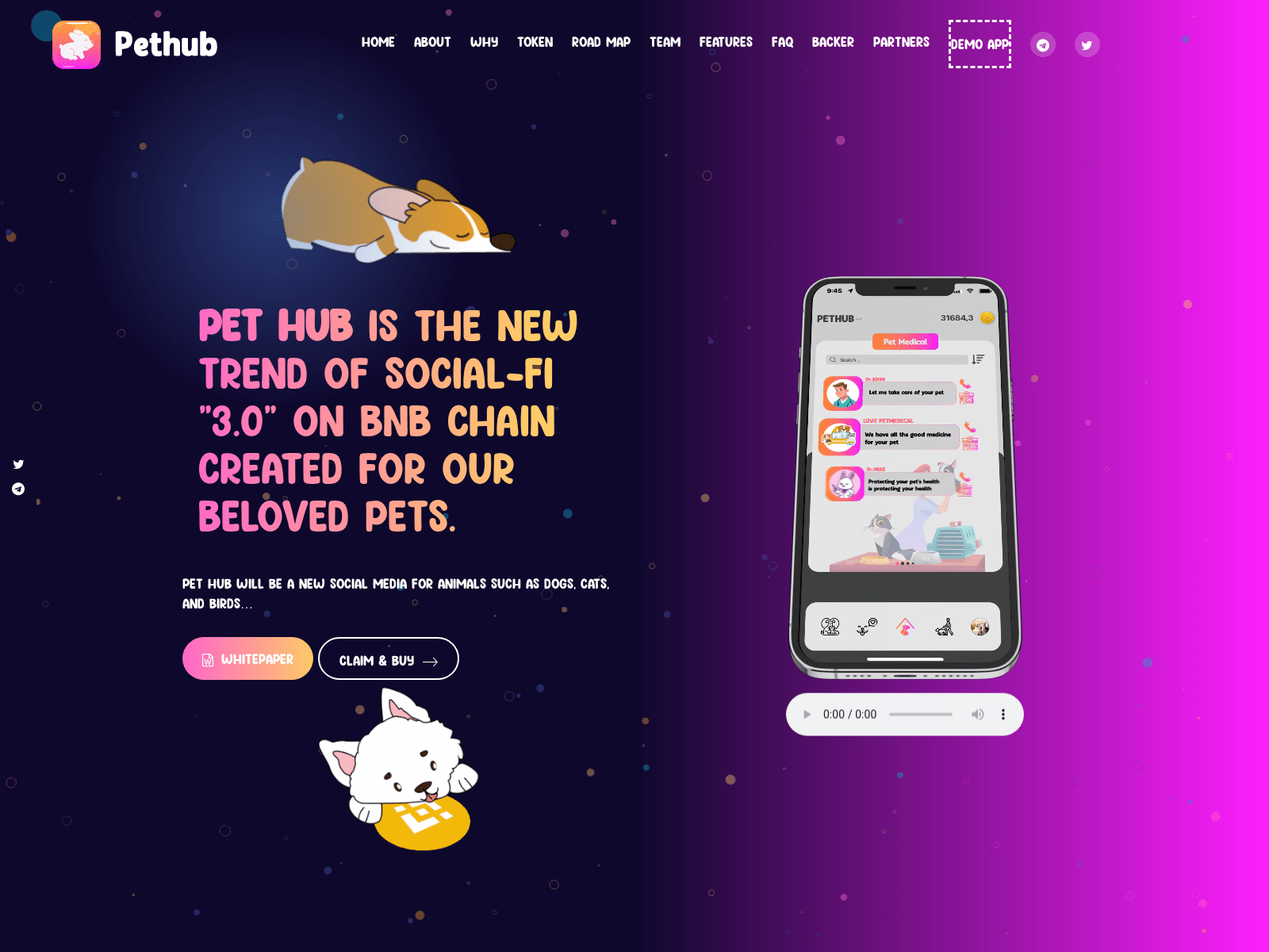 iamdeadlyz.pcc.eth | YGG on Twitter: "Drainer - impersonating @PetHub_SocialFi /pethub.network ...