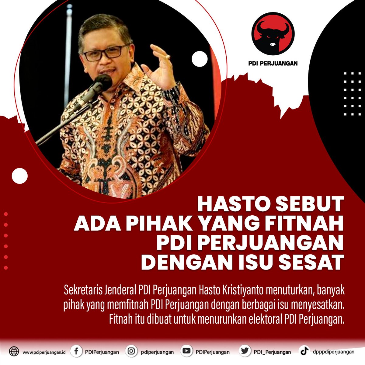 PDI Perjuangan on Twitter: PDI Perjuangan on Twitter: