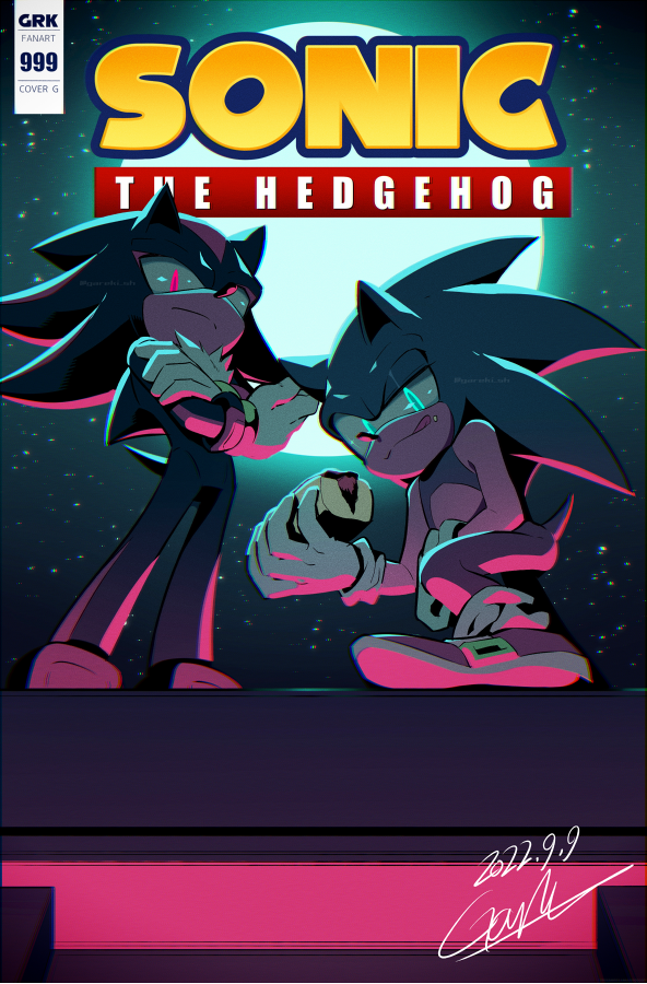 GAREKI on Twitter: "一度やってみたかったアメコミ表紙風 #sonicfanart https://t.co/qPnDvOk1mw" / Twitter