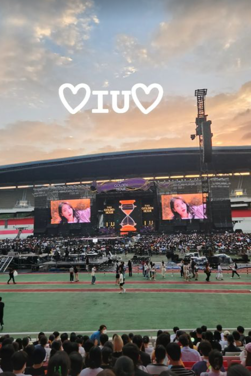 ordinary fan of her work on Twitter: "Anna unnie (YooInna's older sister) attended IU's concert ...