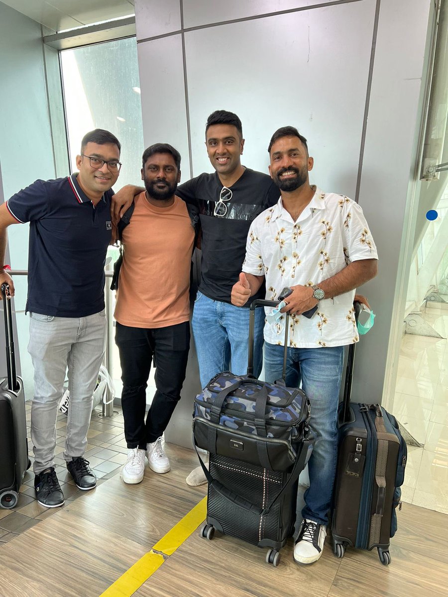 Circle of Cricket on Twitter: "Chennai boys off to Chandigarh ️ #TeamIndia #INDvAUS"