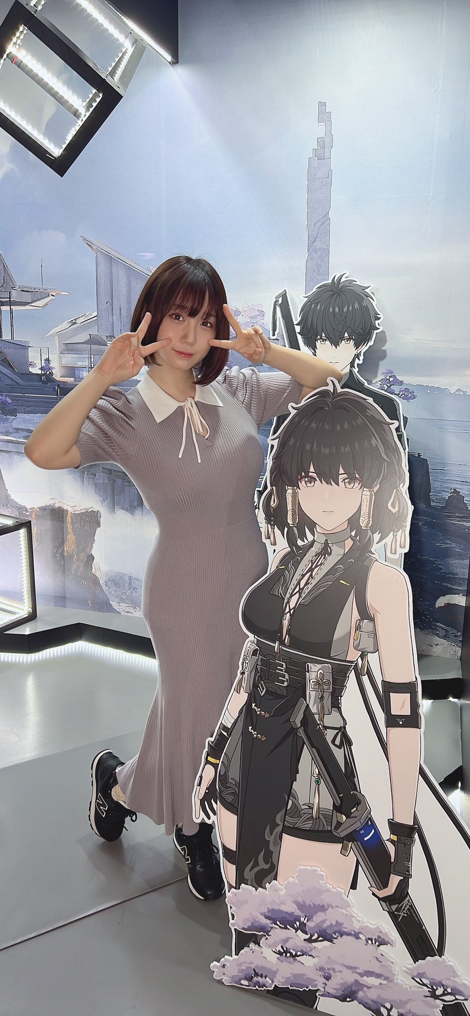 伊織もえ on Twitter: "#TGS2022 3日目は #WutheringWaves さんのブースに遊びに行ったよ〜☺️ オープンワールド型のゲームなんだけど、試遊ではBOSS戦を ...