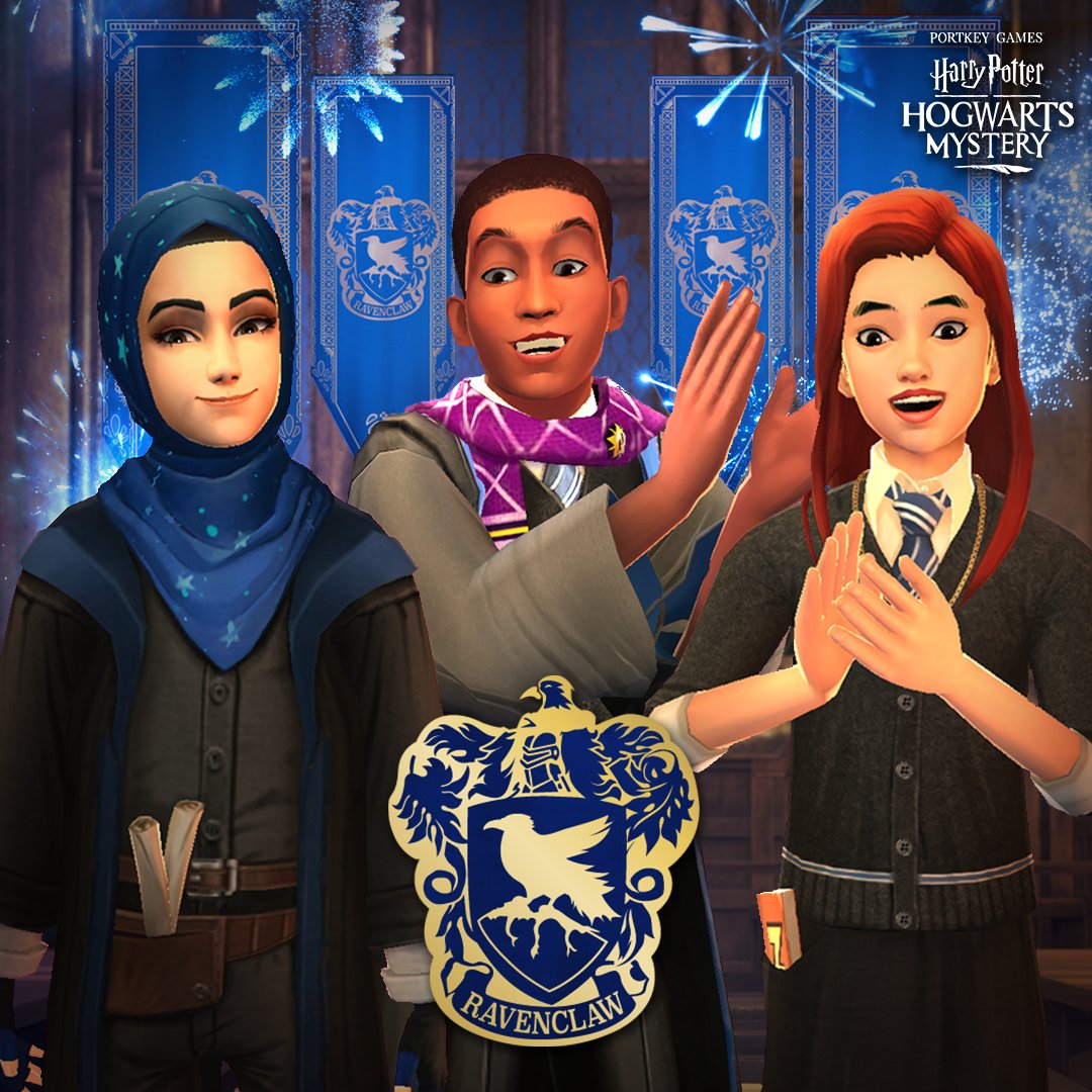 Ravenclaw Students