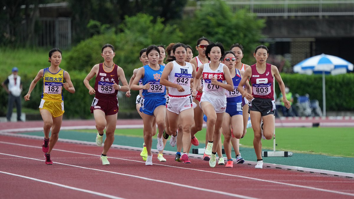 はるか on Twitter: "RT @ATHLETE__news: 9/9 第91回日本学生陸上競技対校選手権 大会初日プレイバック 女子1500m予選ダイジェスト #91日本IC #青春 ...