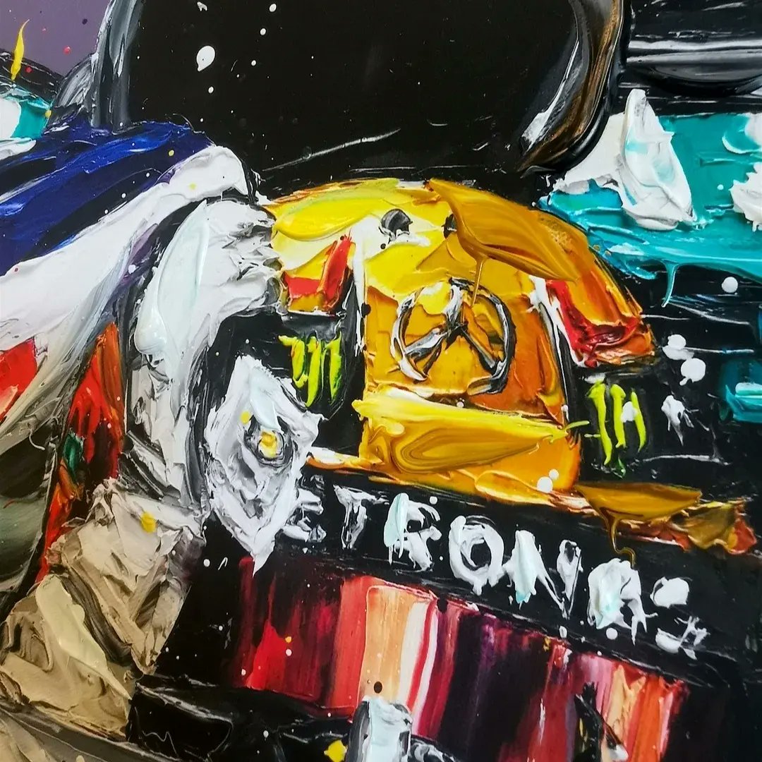 Generation Gallery on Twitter: "'Lewis - Mexico '17' by Official Formula 1 artist Paul Oz. As ...