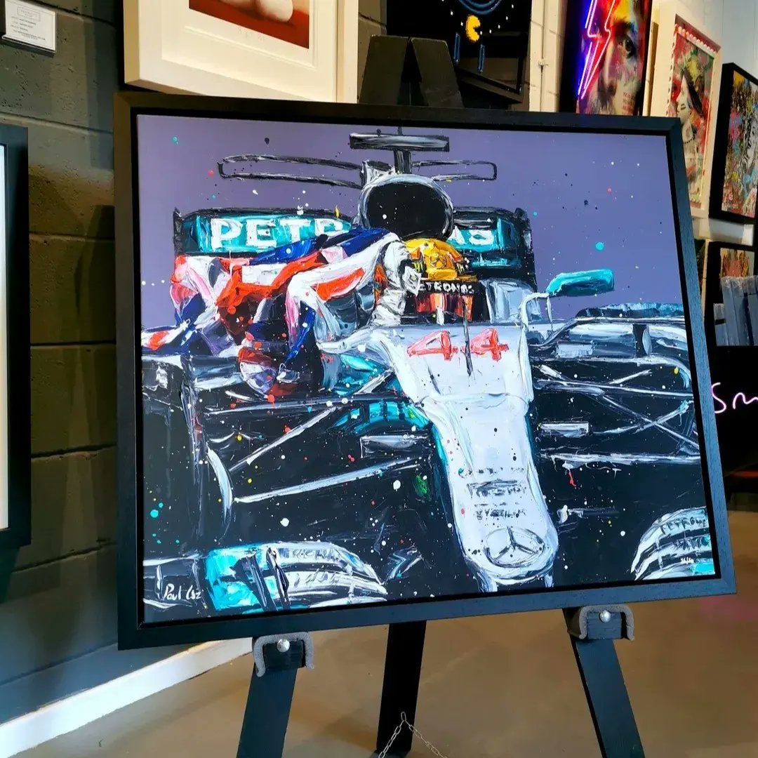 Generation Gallery on Twitter: "'Lewis - Mexico '17' by Official Formula 1 artist Paul Oz. As ...