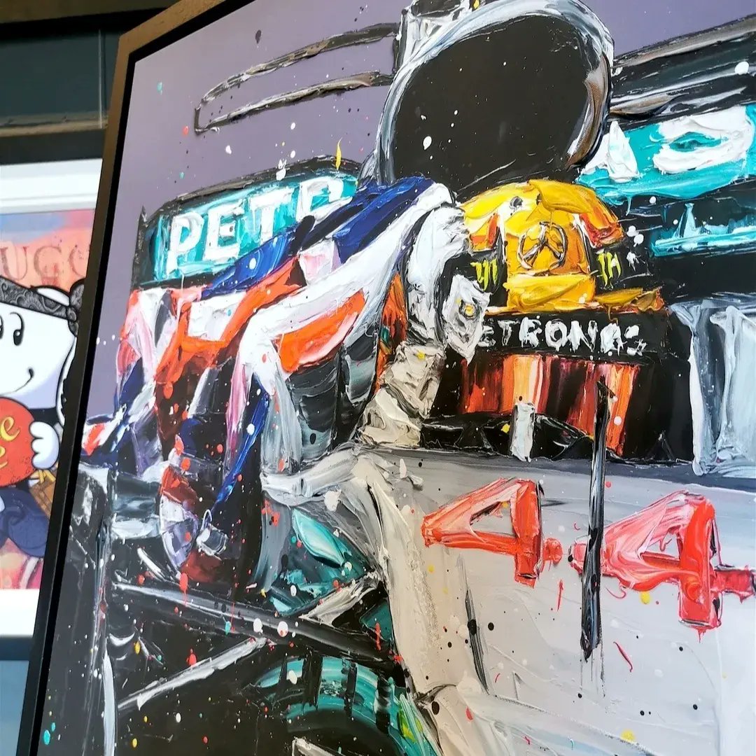 Generation Gallery on Twitter: "'Lewis - Mexico '17' by Official Formula 1 artist Paul Oz. As ...