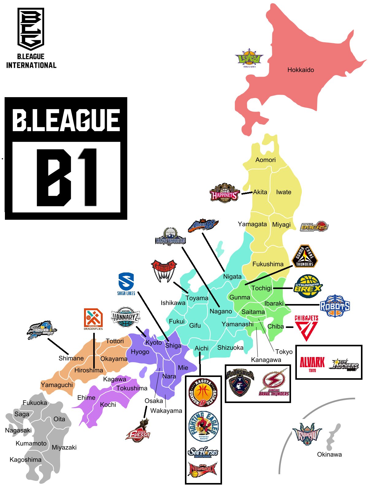 B.League International on Twitter: "The @B_LEAGUE starts in less than 15 days. Here you have the ...