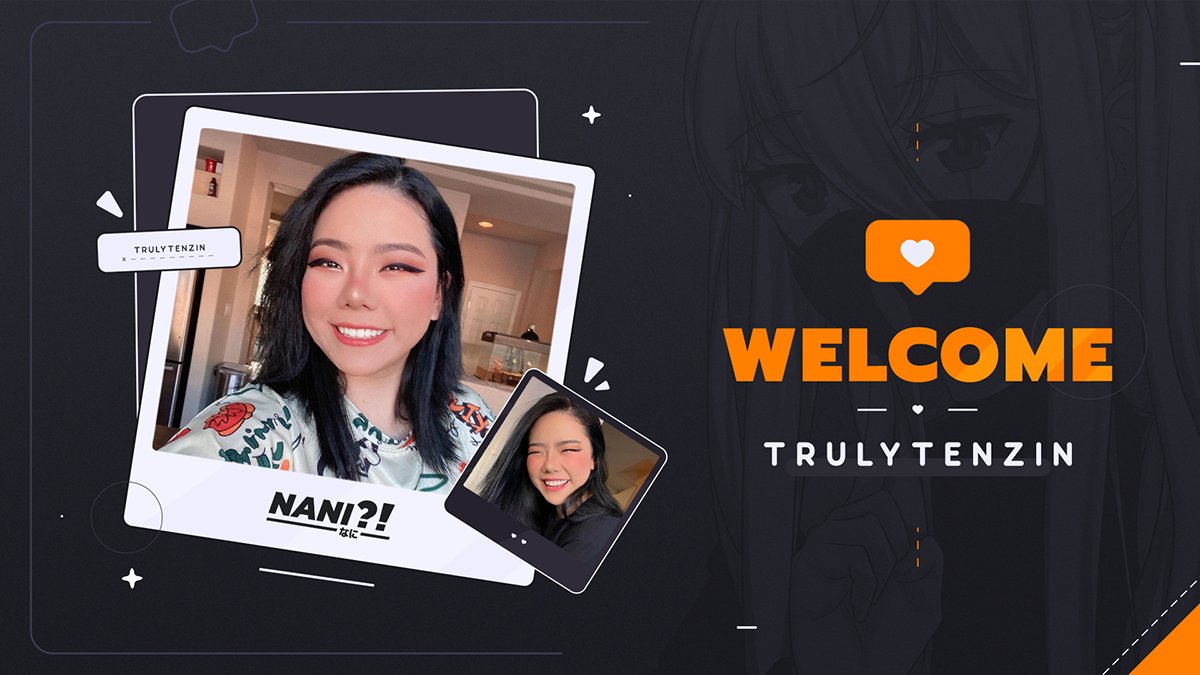 Nani?! 🔜 TwitchCon San Diego on Twitter: "Time for a hype announcement! @TrulyTenzin is joining ...