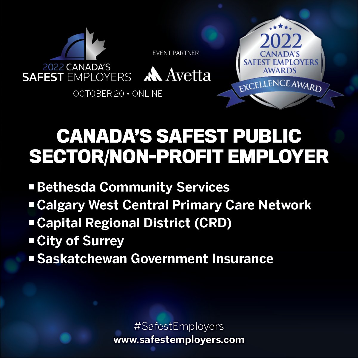 Canadian Occupational Safety on Twitter: "Congratulations to the Excellence Awardees of Canada’s ...