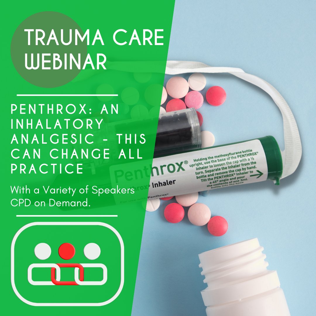 Traumacare UK on Twitter: "Our webinar "Penthrox: An Inhalatory Analgesic" is now live on our ...