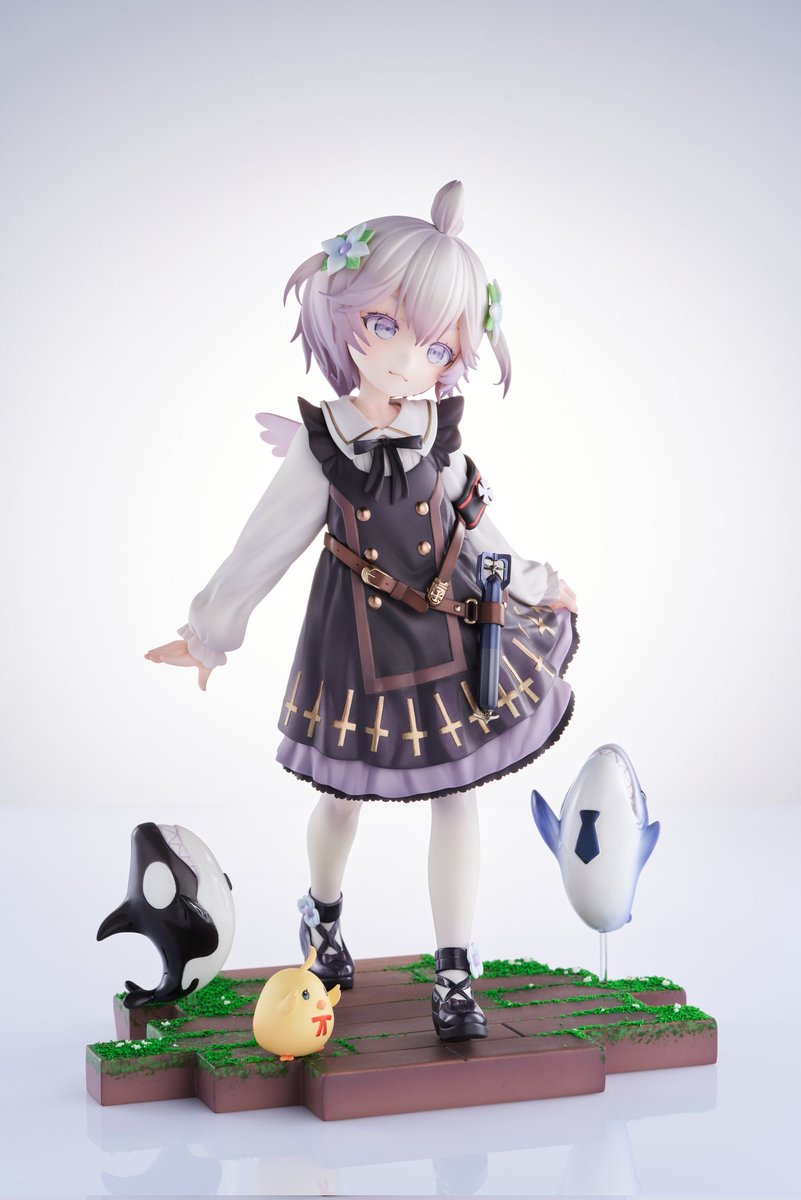 呵小呵 on Twitter: "Hsk project 角色：碧蓝航线 U-110 售价：680RMB 比例：1/7 H＝220mm 原型：@mizumizu_0139 涂装：电镀皇帝 属性 ...