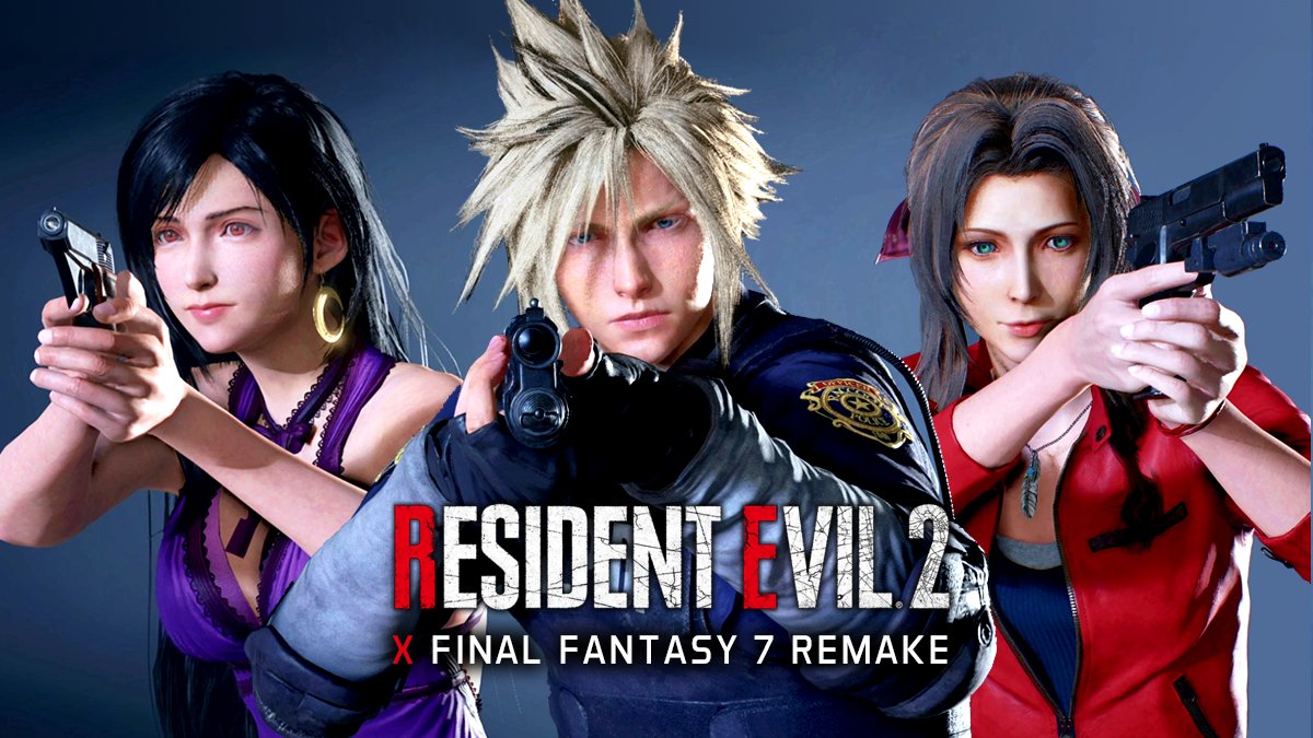 Yic17 Studio on Twitter: "Check out my Resident Evil 2 Remake x Final Fantasy 7 Remake THE MOVIE ...