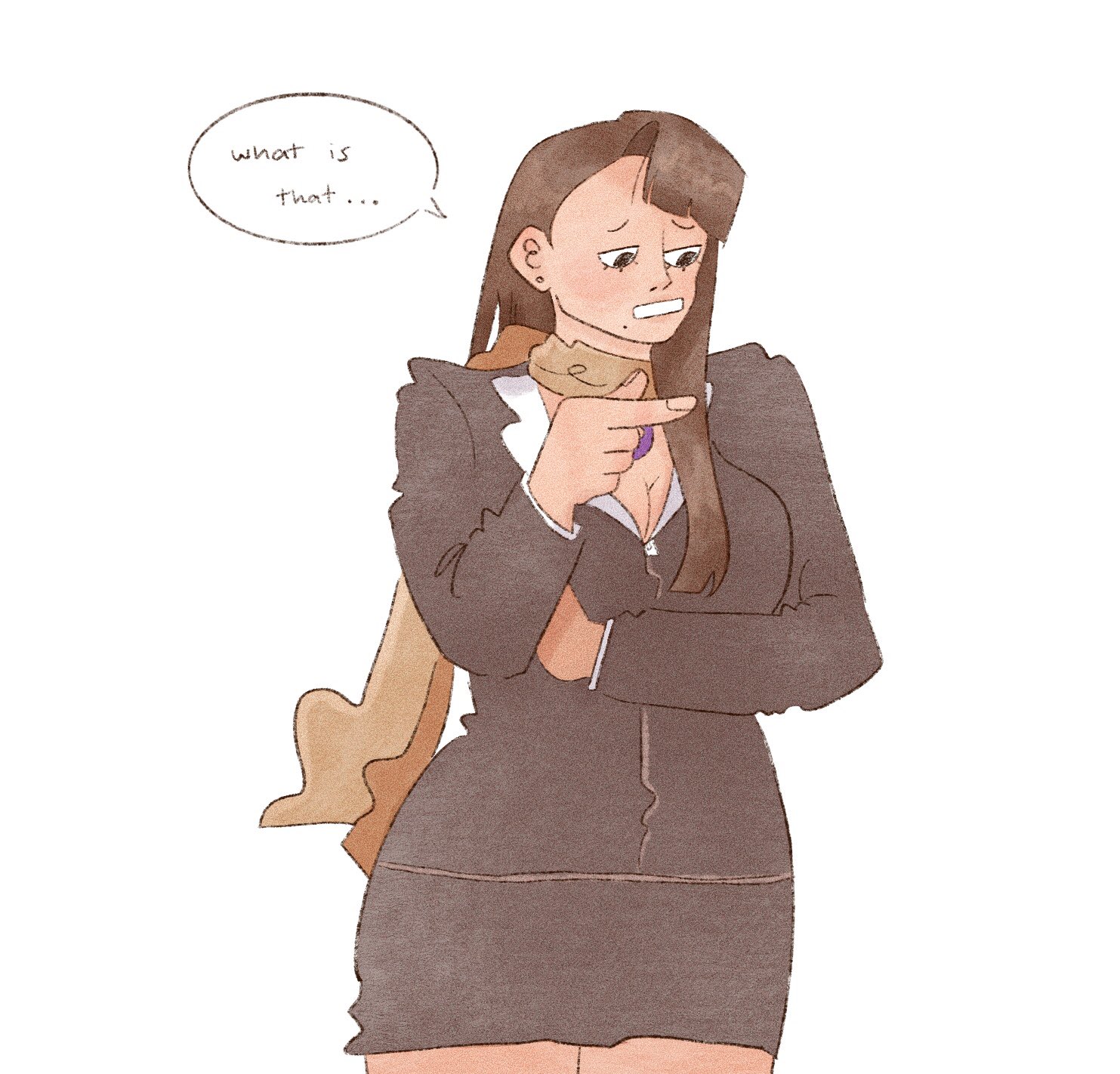 ଘ ੭ˊᵕˋ ੭ ੈ ‧₊˚ Ib On Switch On Twitter [ Ace Attorney ] She Thinks