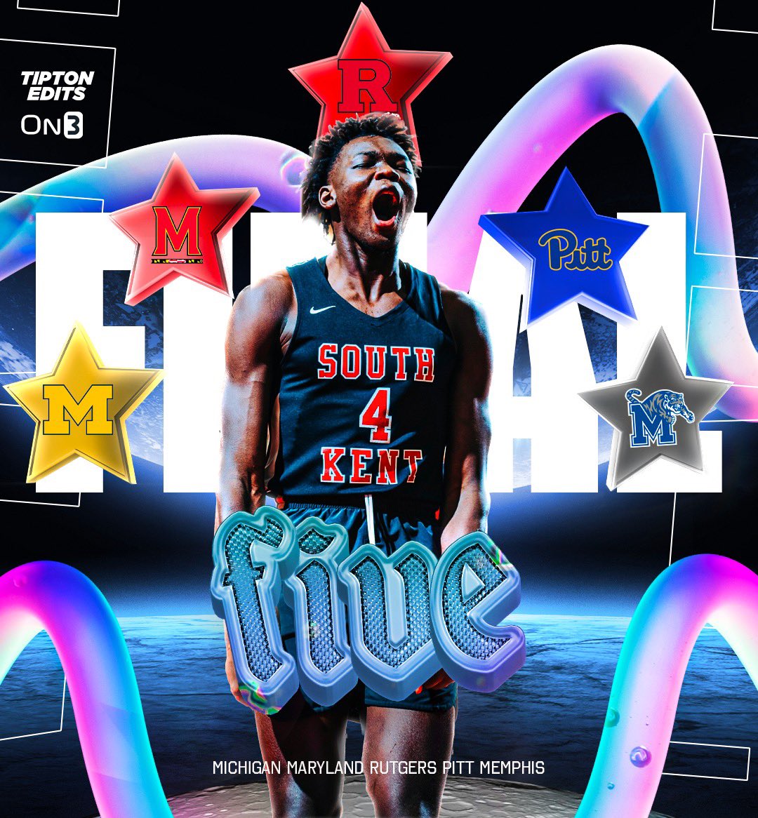 Joe Tipton on Twitter: "2023 four-star big man Papa Kante is down to five schools, he tells ...