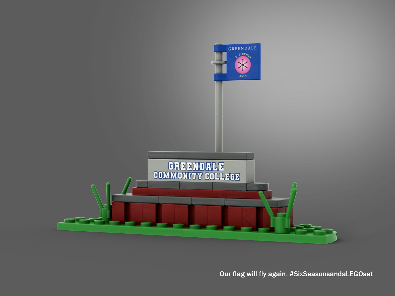 Greendale Community College Flag