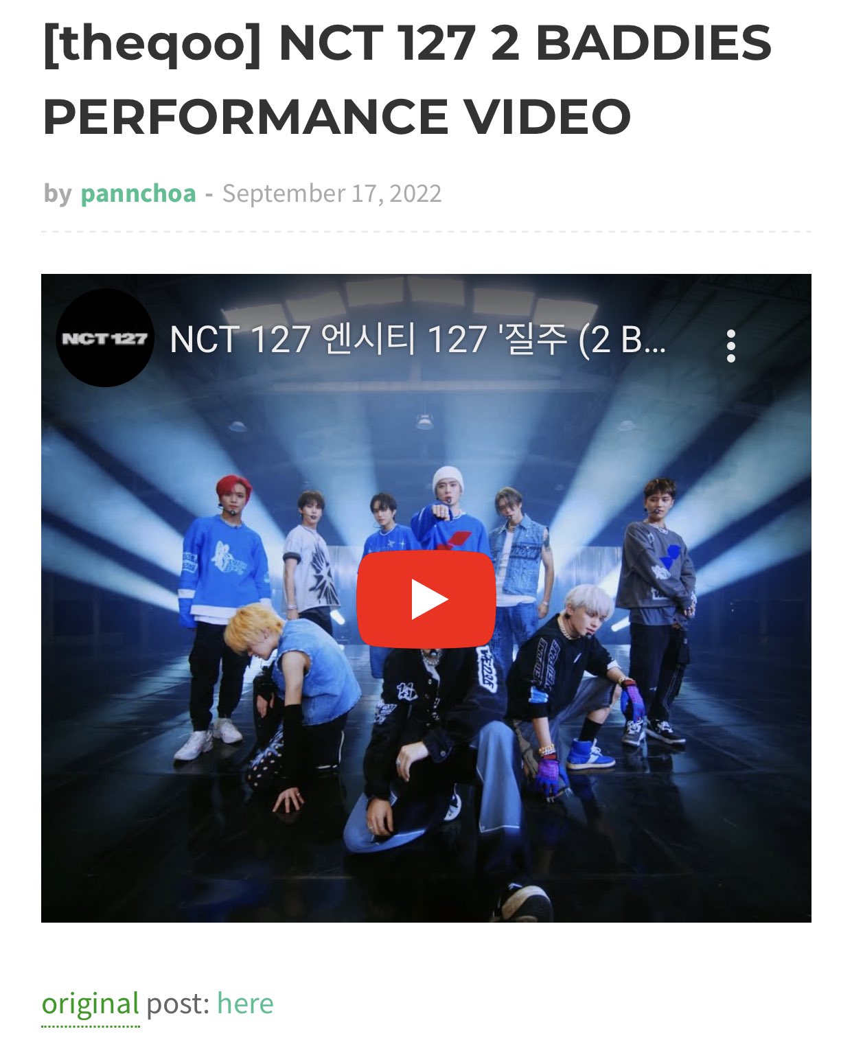 notpannchoa/notpannkpop/notnetizenbuzz on Twitter: "[ notpannchoa ] Knets react to NCT 127's 2 ...