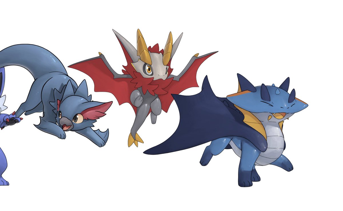 「Pokemon x Monster Hunter 」|Marcus Hiiのイラスト