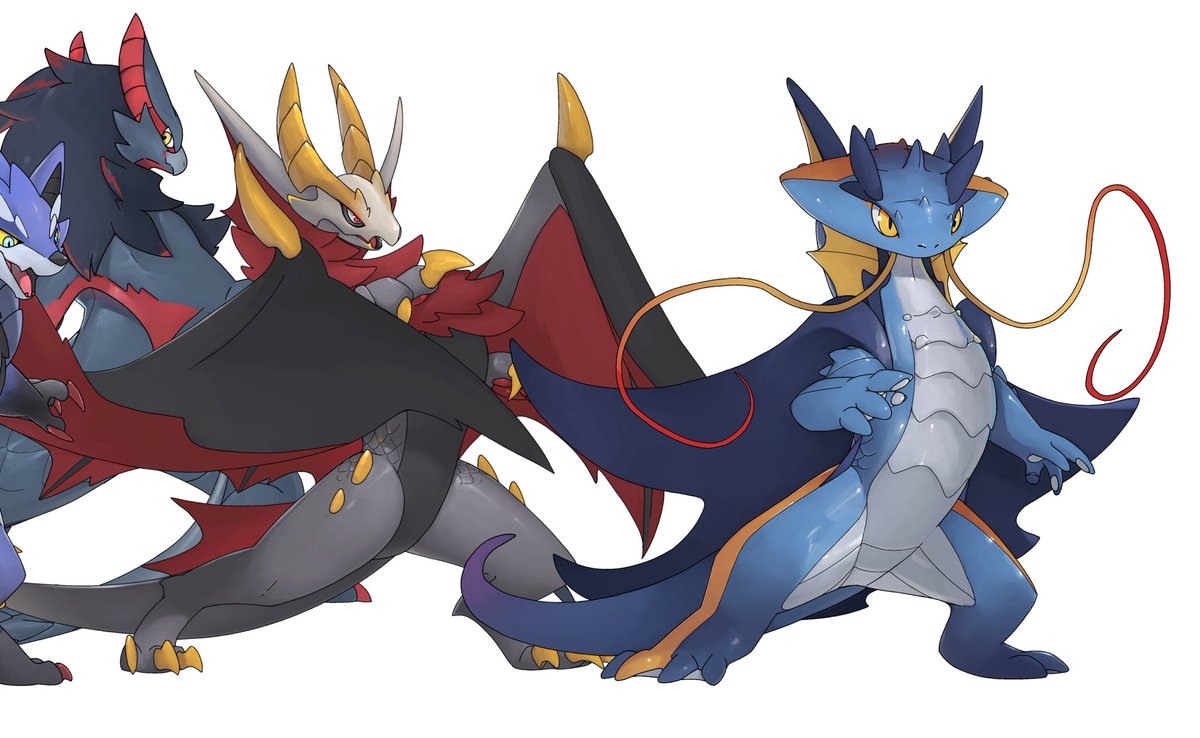 「Pokemon x Monster Hunter 」|Marcus Hiiのイラスト