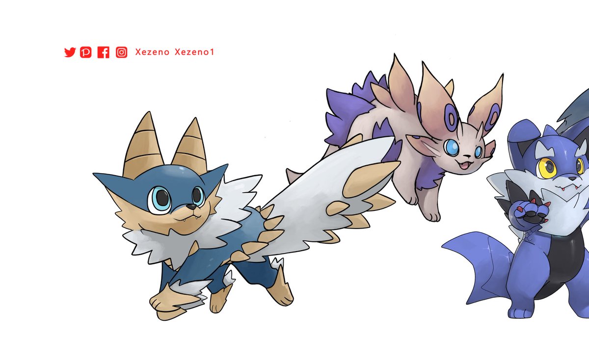 「Pokemon x Monster Hunter 」|Marcus Hiiのイラスト