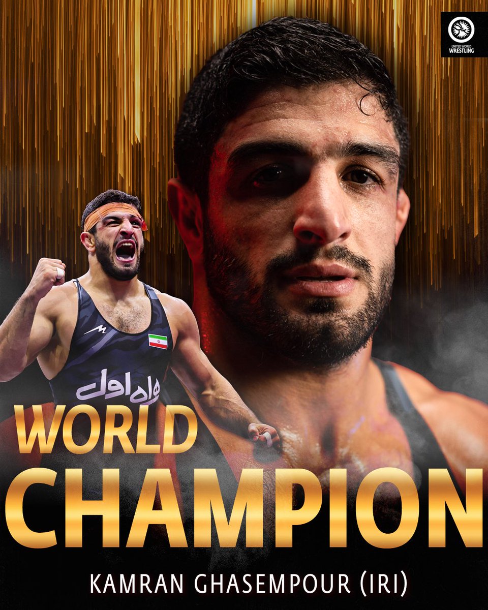 United World Wrestling on Twitter: "For a second consecutive year, the 92kg world-title belt is ...