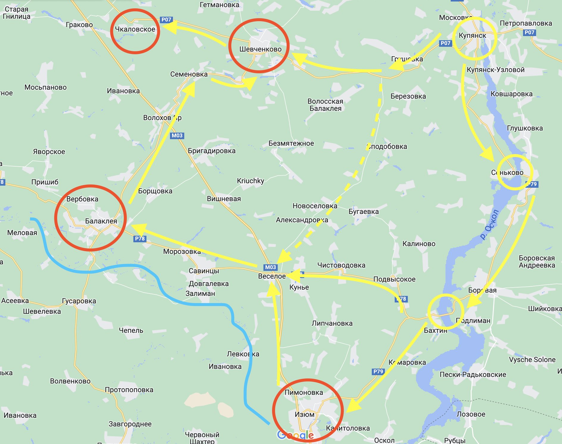 ChrisO on Twitter: "83/ Looking again at the same map, see how important the junction near ...