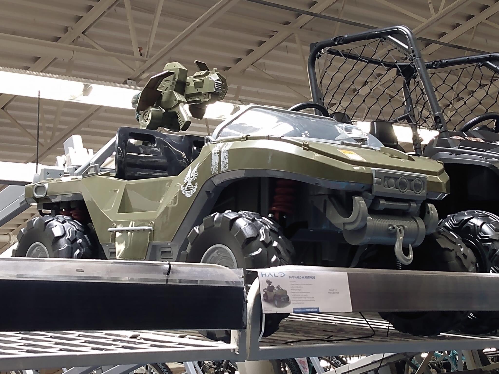 24 Volt Microsoft Halo Warthog Ride On With Laser Tag Blaster And Vest ... 24 Volt Microsoft Halo Warthog Ride On With Laser Tag Blaster And Vest ...