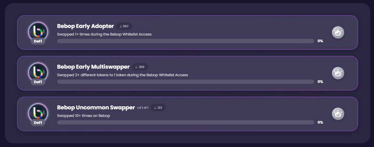 Let's claim @bebop_dex's early supporter badges on @noox_world 3 Badges to claim: 1️⃣ Bebop ...