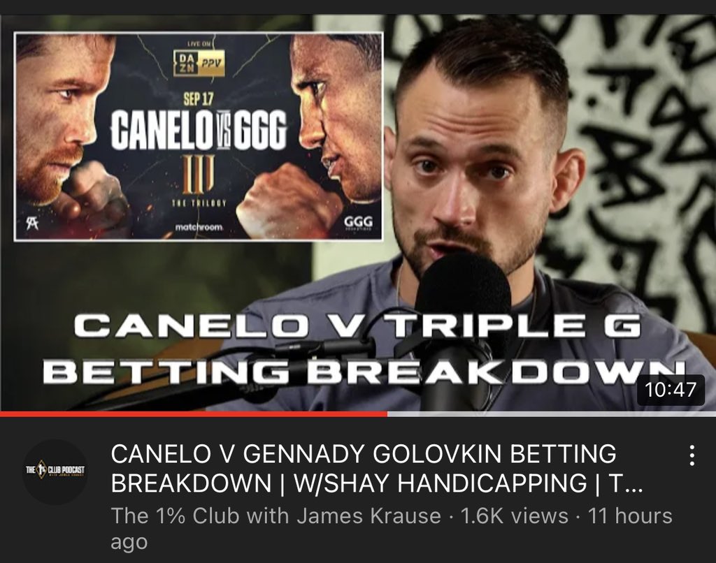 James Krause on Twitter: "Here’s my Canelo vs GGG breakdown and plays with @shayhandicappin ...