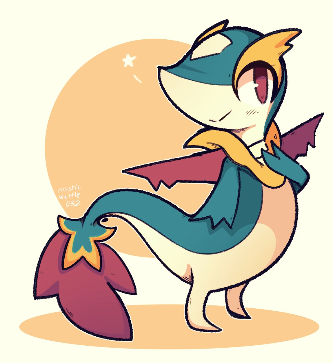 MysticWaffle🍥 on Twitter: "Cool Snivy Gal https://t.co/SxLNyJcznw" / Twitter
