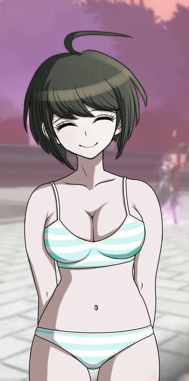 Chen 🔞 on Twitter: "Anyone else lose this minigame on purpose to see Komaru in underwear? #nsfw ...