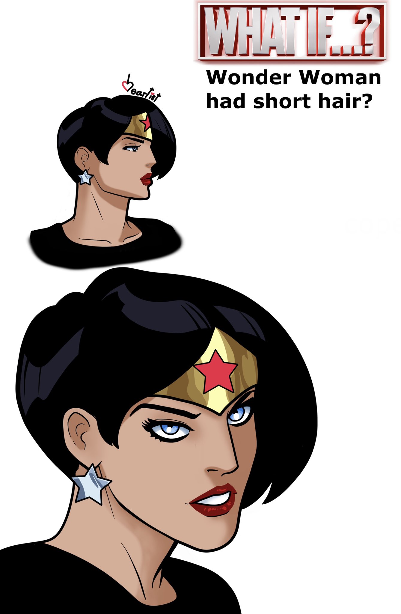 Wonder Woman Hair