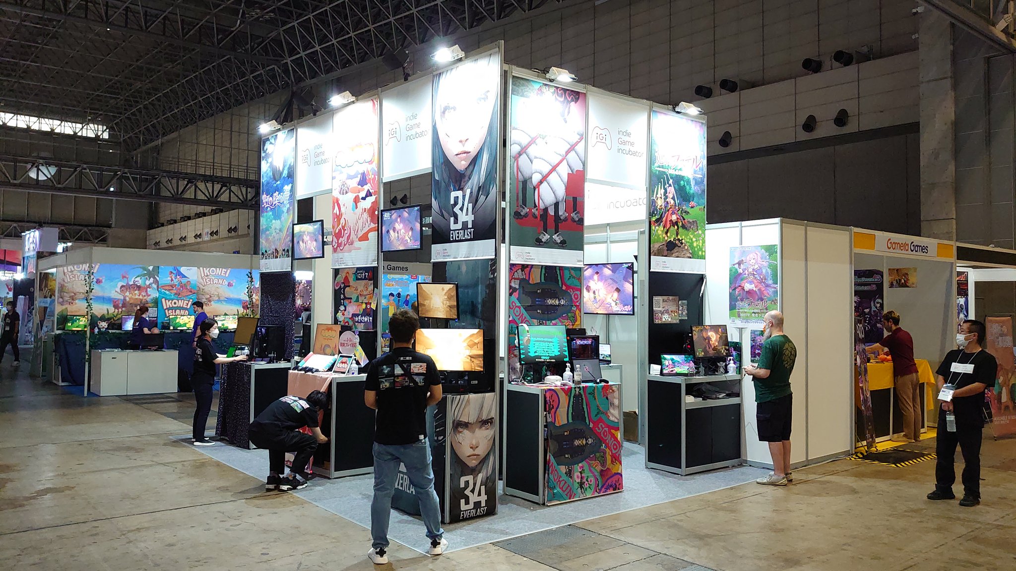 よっしー【神電ゲームズ】@TGS2022 on Twitter: "本日TGS最終日！ iGiのみんなでがんばります！ ぜひ遊びにきてね～。 #TGS2022 #東京ゲームショウ2022 # ...