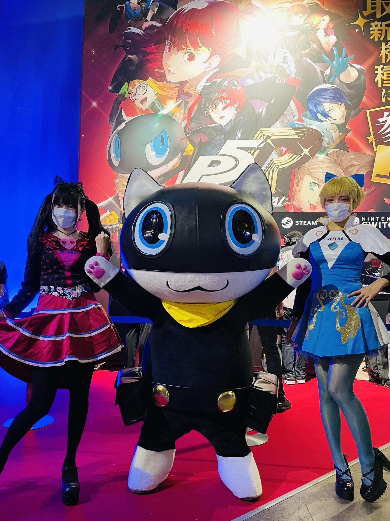 モルガナ_ペルソナ広報 on Twitter: "#TGS2022 いよいよ最終日！ ミンナ水分補給は忘れずに、遊びにきてくれよな！ セガ/アトラスブース情報は⇒ https://t.co ...