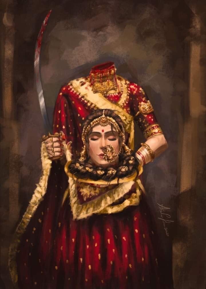 Hadi Rani - 🙏🚩 The story of courage and sacrifice drenched in the blood ...