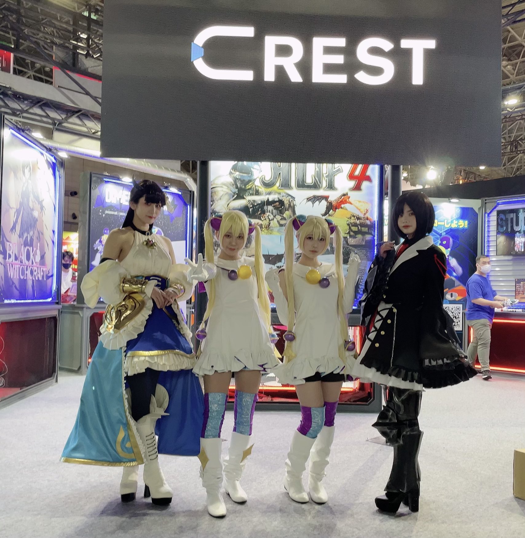 CREST GAMES@TGS2022初出展 on Twitter: "#TGS2022 最終日！ おかげさまでCRESTブースにも沢山の方が！ 出演者様、スタッフともに全力で頑張ります ...