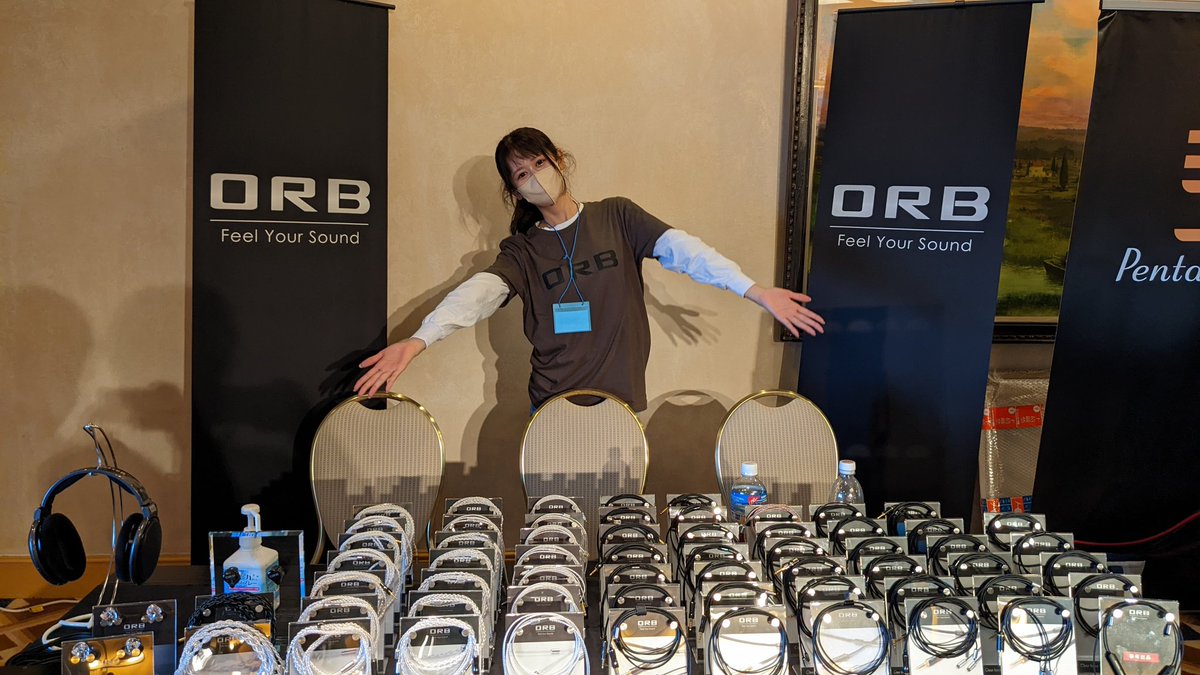 ORB official on Twitter: "本日東京中野で開催される ヘッドホン祭にORBも出展中です！事前登録制なので、今日ふらっとお越し頂けませんが、ご登録済みの方はぜひお越し ...