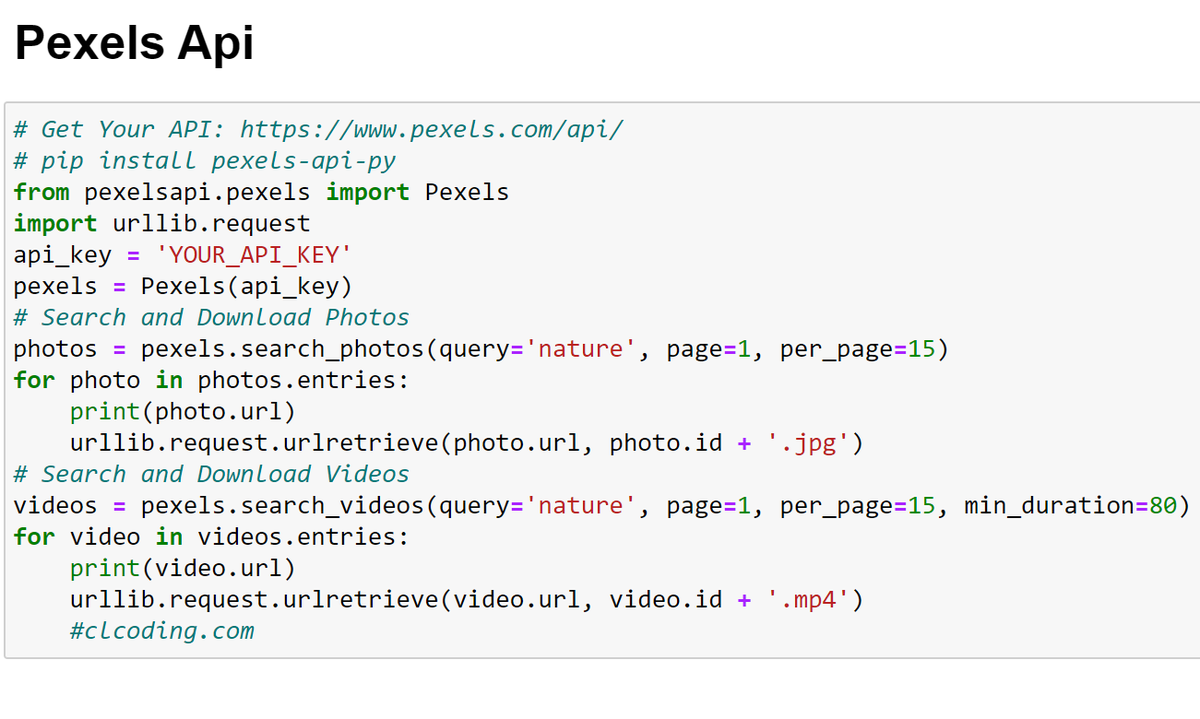 Top 10 Python Apis For Your Projects 🧵 Thread From Python Coding 9084