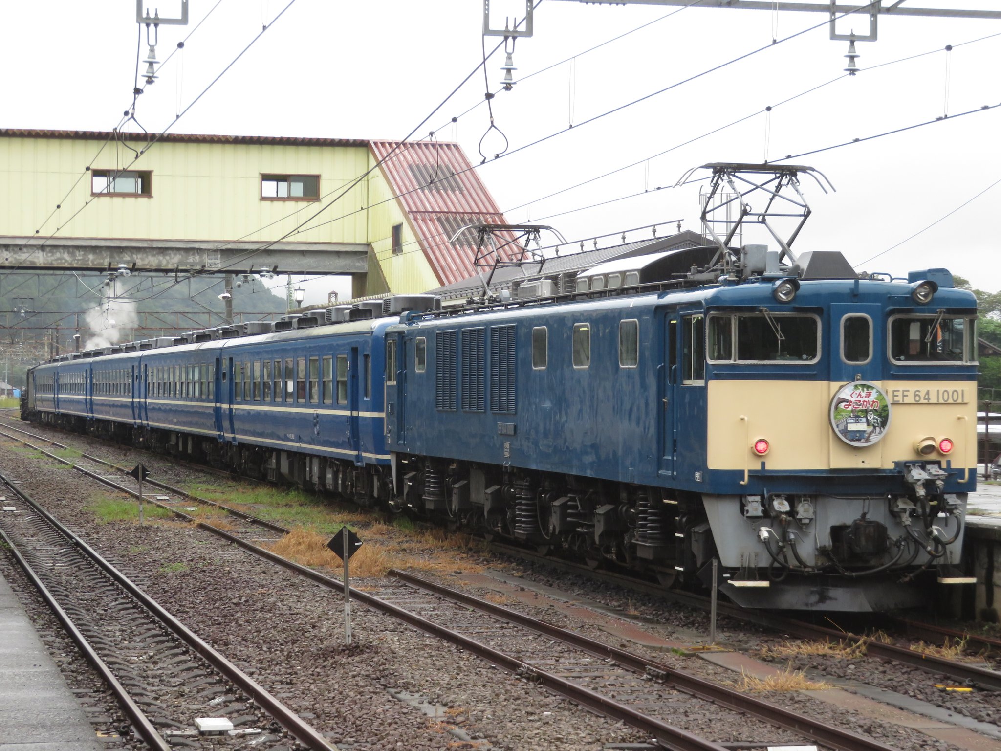 延回5えのしまB on Twitter: "ELぐんまよこかわ号 EF64-1001+12系5B+D51-498 https://t.co/MR1o3g6XhF" / Twitter